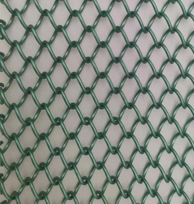 Green Aluminum Wire Architectural Woven Mesh For Versatile Decorative ...