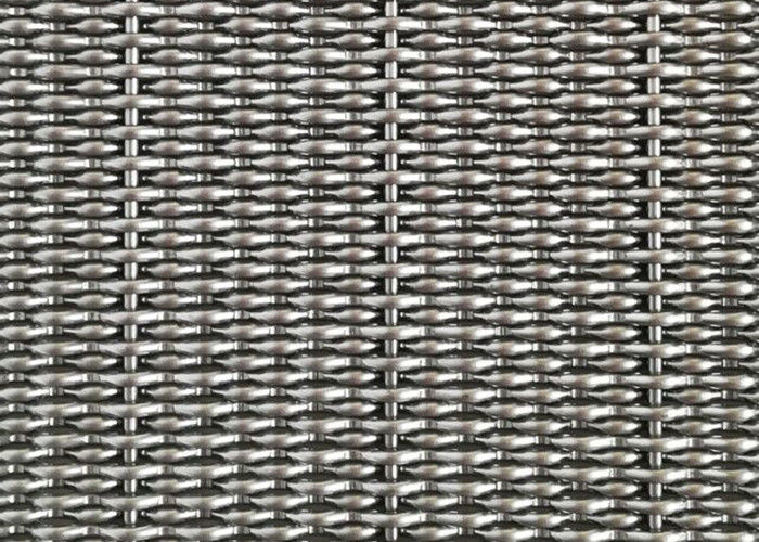 1.5m 304SS Woven Architectural Decorative Mesh For Exterior Wall Cladding