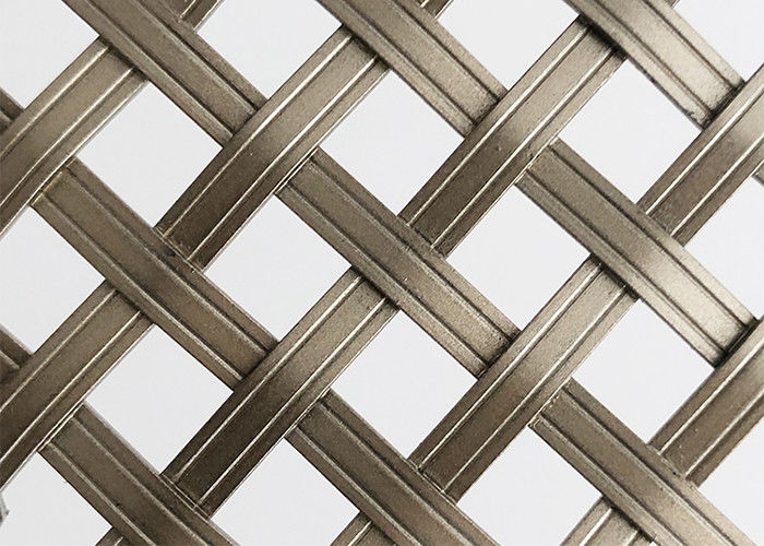 Panel 1.2-5.0mm Architectural Steel Mesh For Interior / Exterior Decoration