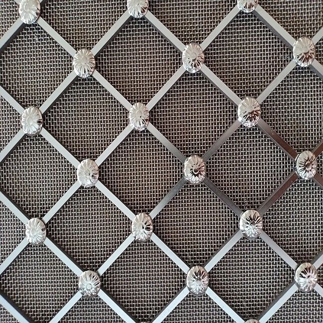 Metallic Architectural Woven Wire Mesh Stainless Steel Woven Wire Mesh ...