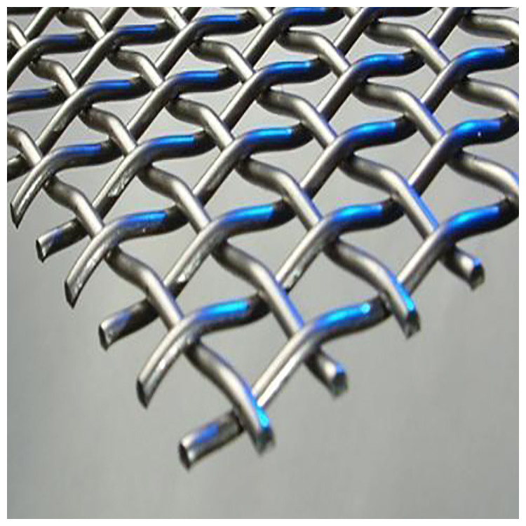 Aperture 1.5mm-100mm Galvanized Crimped Wire Mesh For Industrial Use