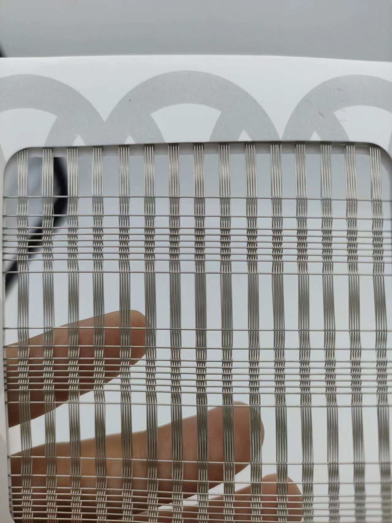 Customizable Laminated Glass Metal Mesh High Temperature Resistance