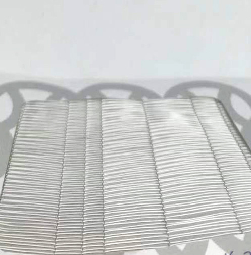 High Temperature Resistant Glass Laminated Wire Mesh For Customized ...