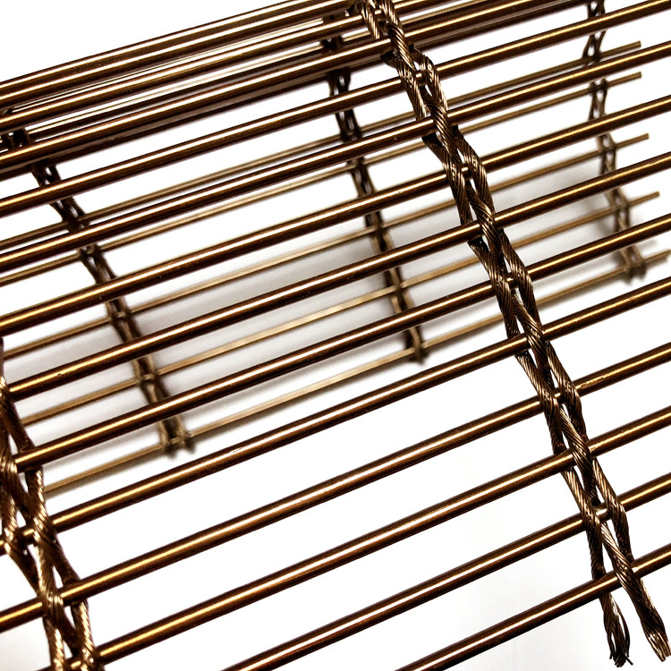 Modern Architectural Woven Wire Mesh For Decorative And Safety Applications