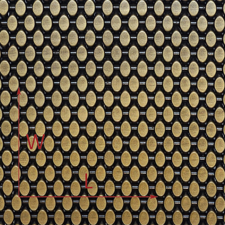 Custom Laser Cut Stainless Metal Mesh Panels For Exterior Branding ...