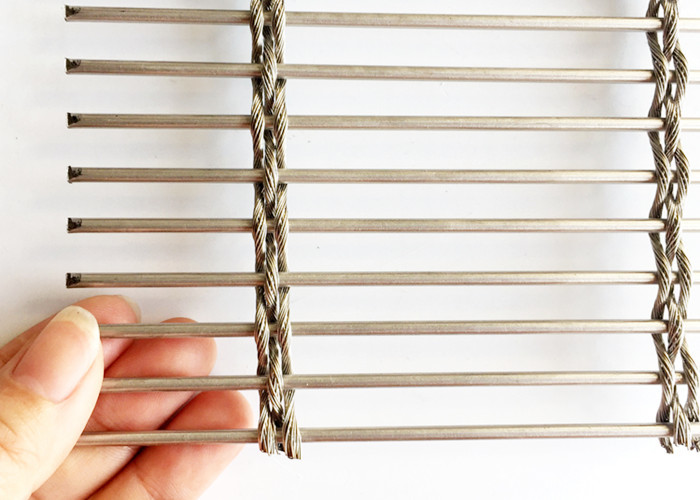 Stainless Steel Rope Mesh Cladding for stainless steel architectural mesh